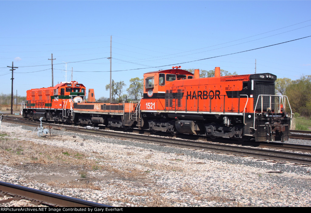 IHB 2142, IHB PB3, & IHB 1521 - Indiana Harbor Belt